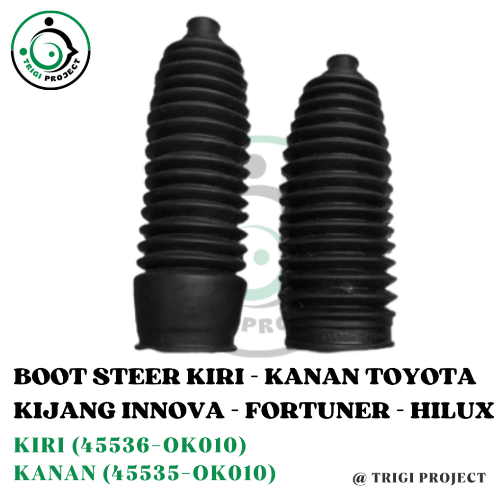Jual Karet Boot Rack Stir Steer Steering Kiri - Kanan Mobil Toyota ...