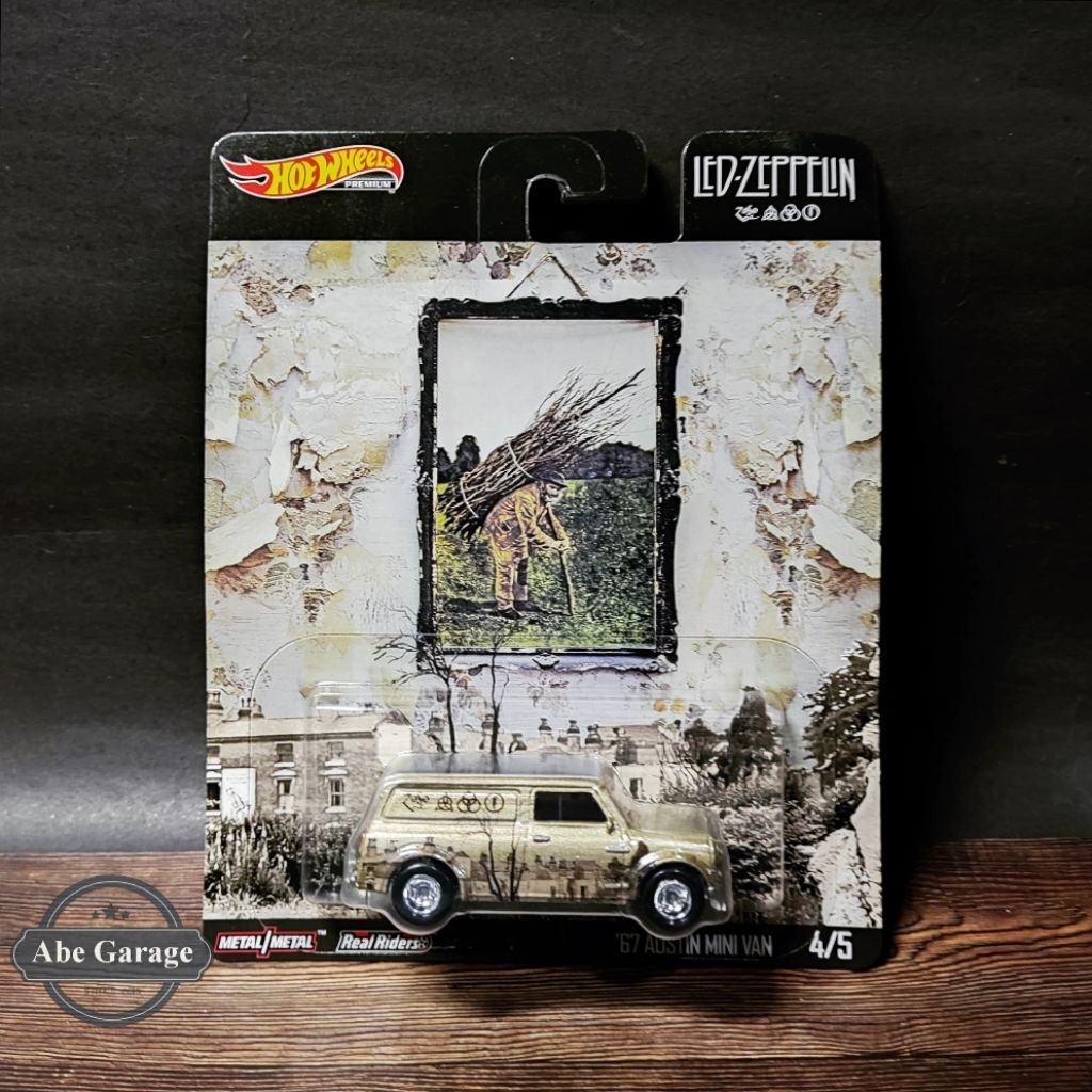 Jual Hot Wheels Led Zeppelin 67 Austin Mini Van | Shopee Indonesia