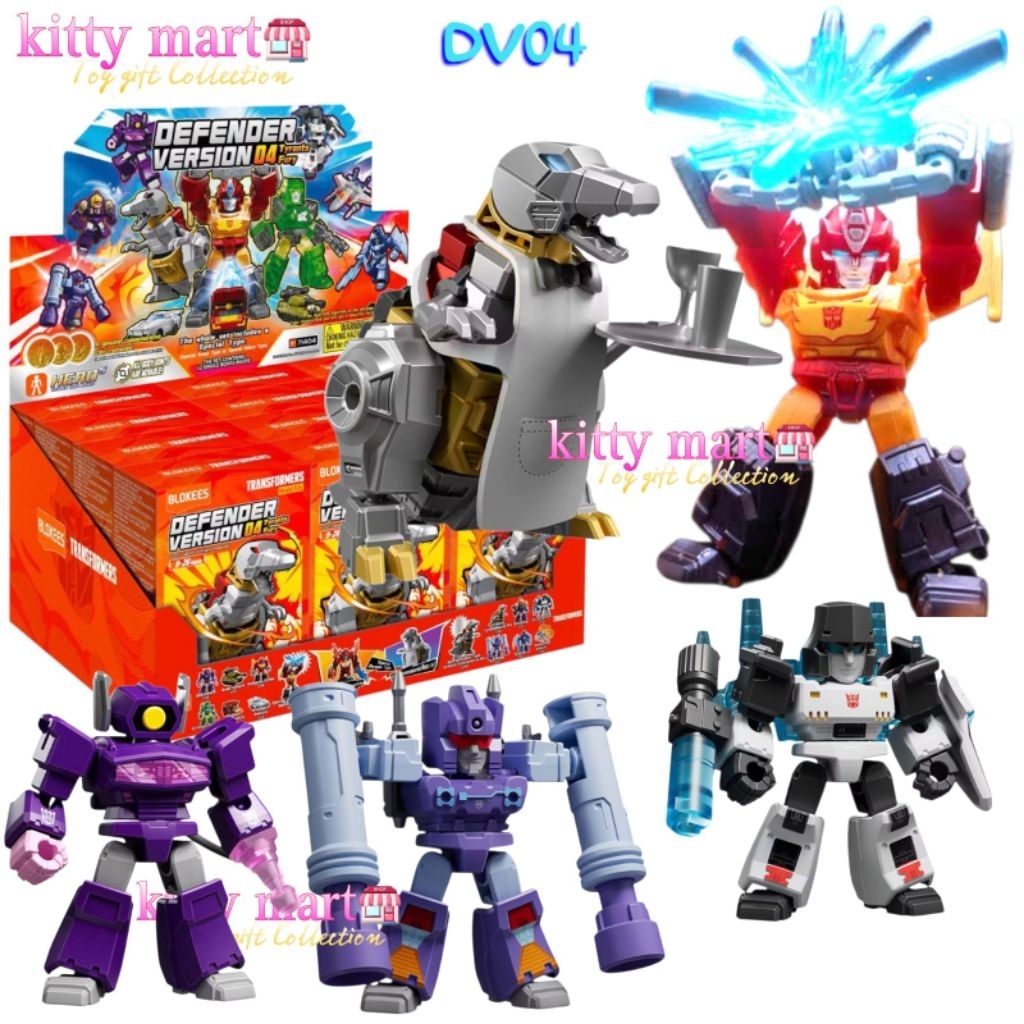 Jual BLOKEES Transformers Defender Vol 04 / DV04 Mainan MiniFigures ...