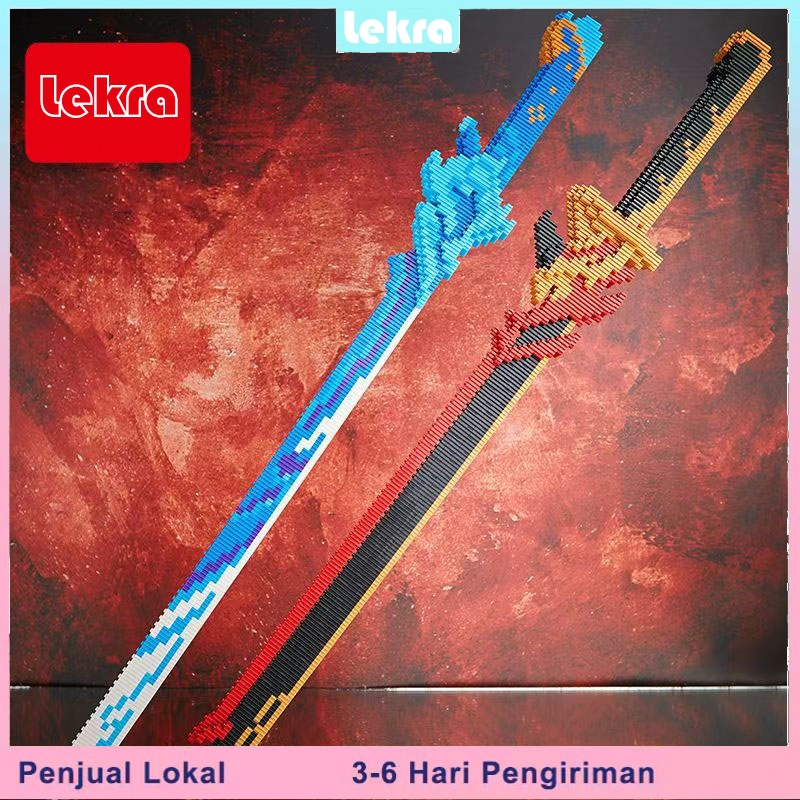 Jual Lekra kompatibel dengan batu bata Lego, pedang, senjata periferal ...