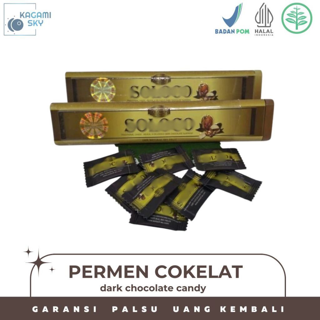 Jual New permen cokelat dark chocolate sl.o.cc.o 1 box 12 pcs original ...
