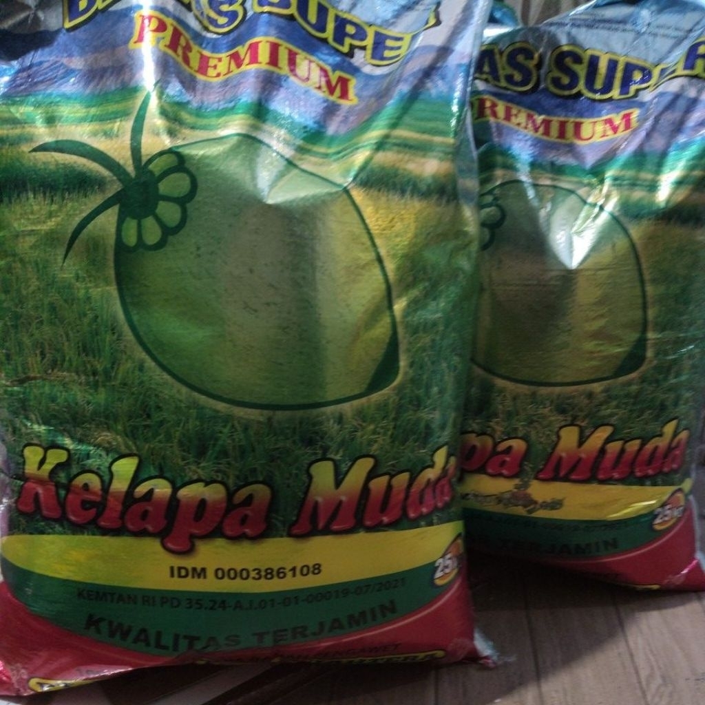 Jual BERAS KELAPA MUDA 25KG (khusus instan) | Shopee Indonesia