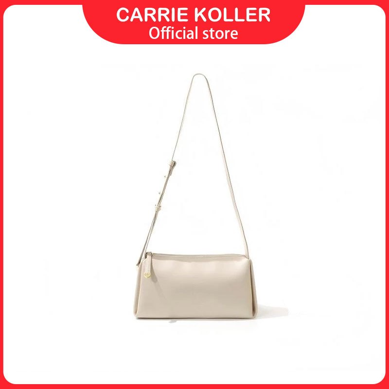 Jual CARRIE KOLLER Tas Selempang Model Segitiga Desain Resleting Gold ...