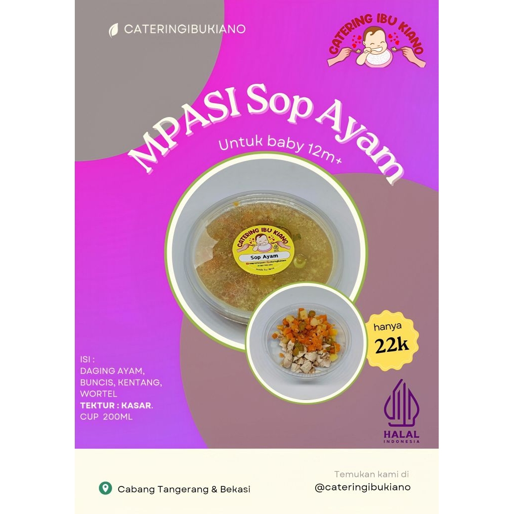 Jual Sop Ayam MPASI Frozen Bekasi | Shopee Indonesia