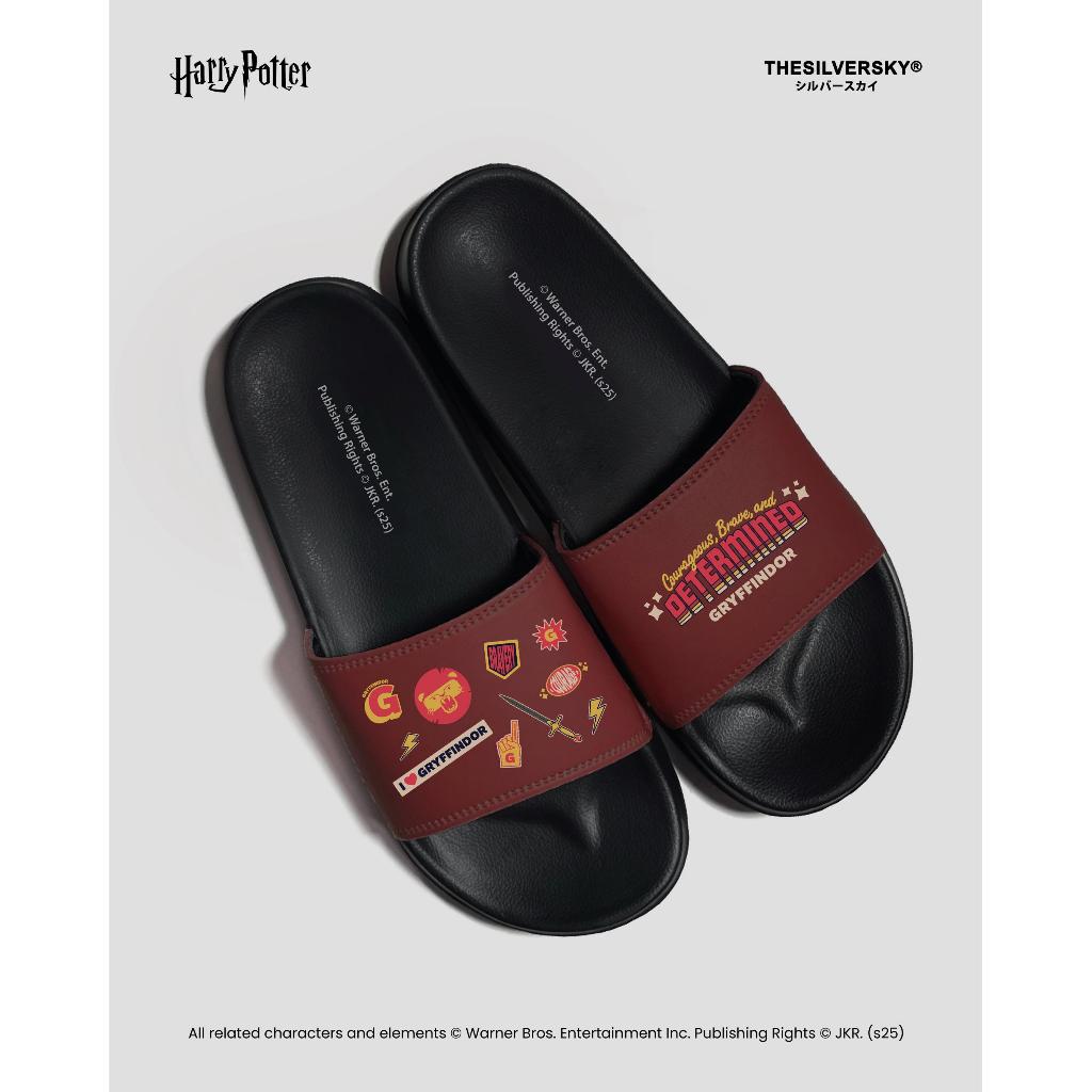 Jual Thesilversky Gryffindor Maroon Slides Sandal Harry Potter Official | Shopee Indonesia