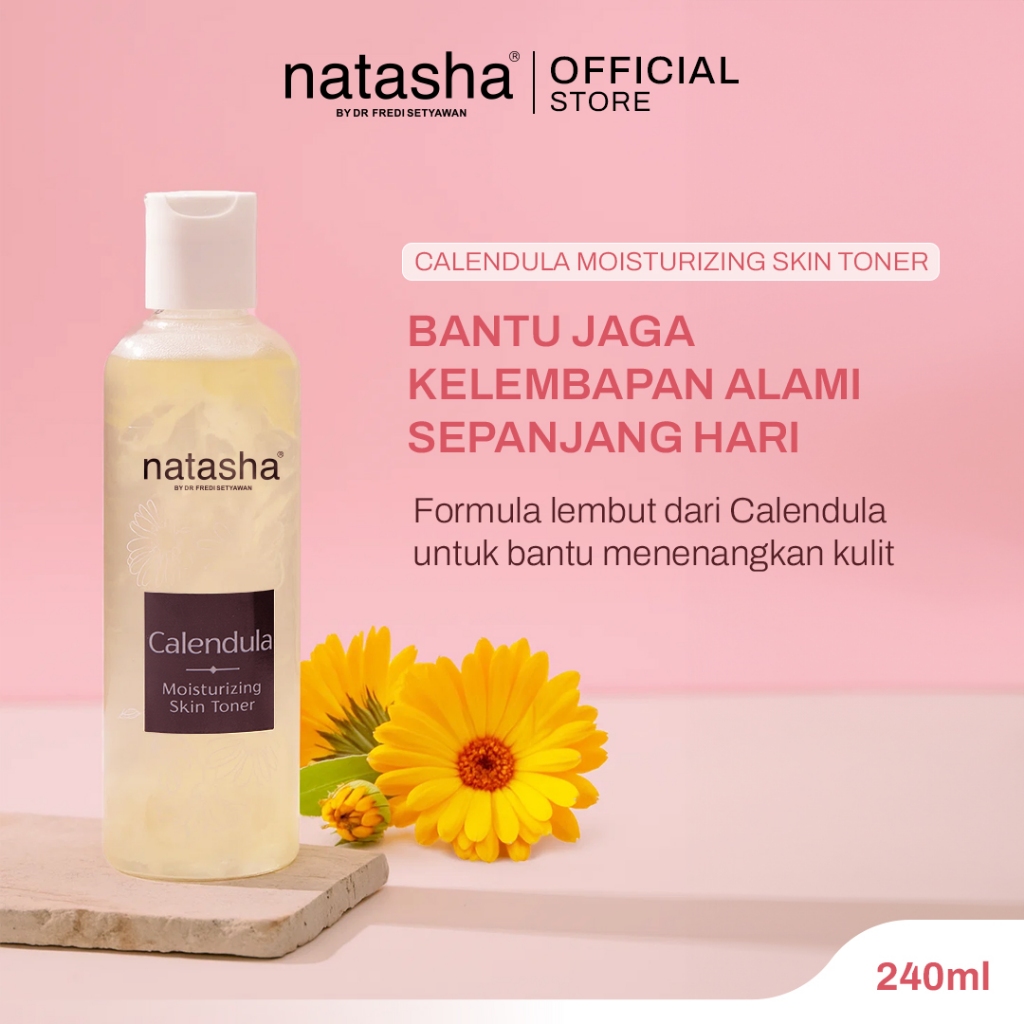 Jual Natasha by dr Fredi Setyawan Calendula Moist Skin Toner | Shopee ...