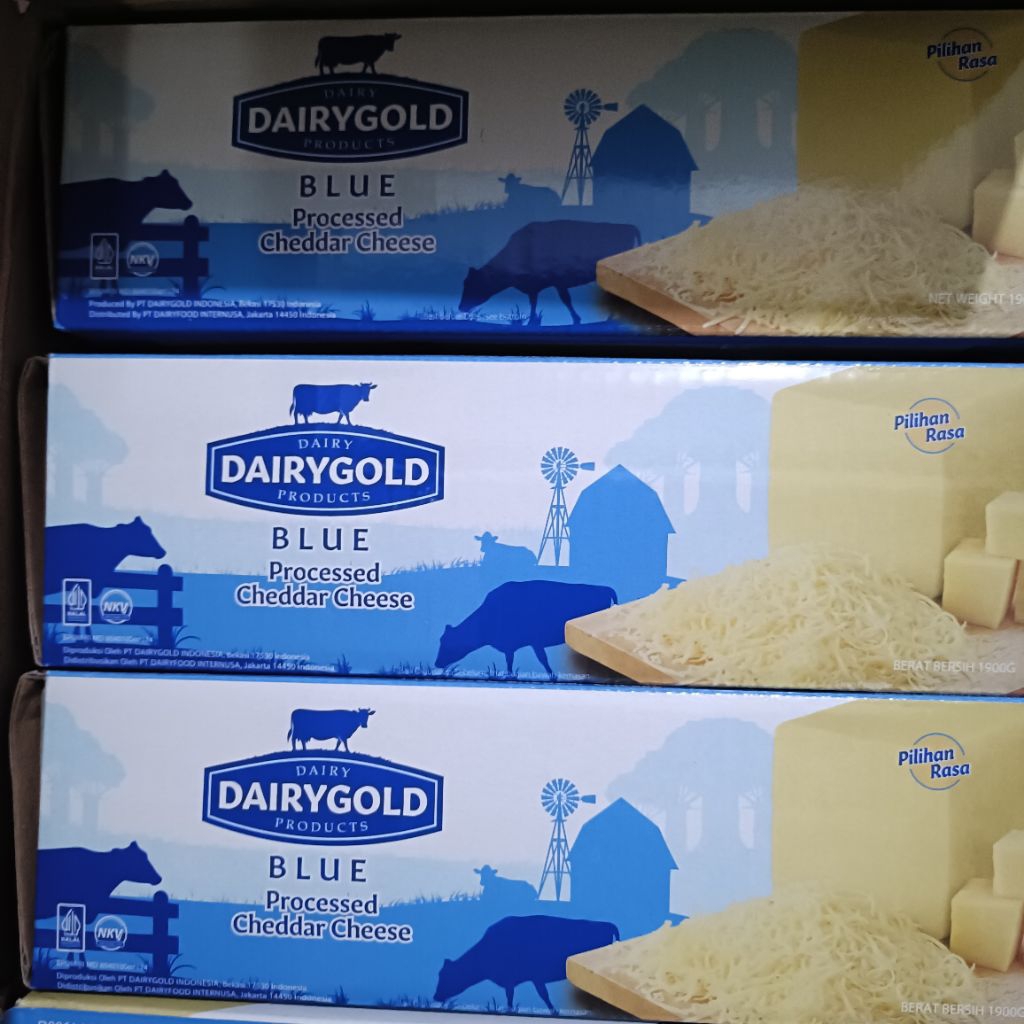 Jual Dairygold Blue Cheese 500gr/200gr (Repack) | Shopee Indonesia