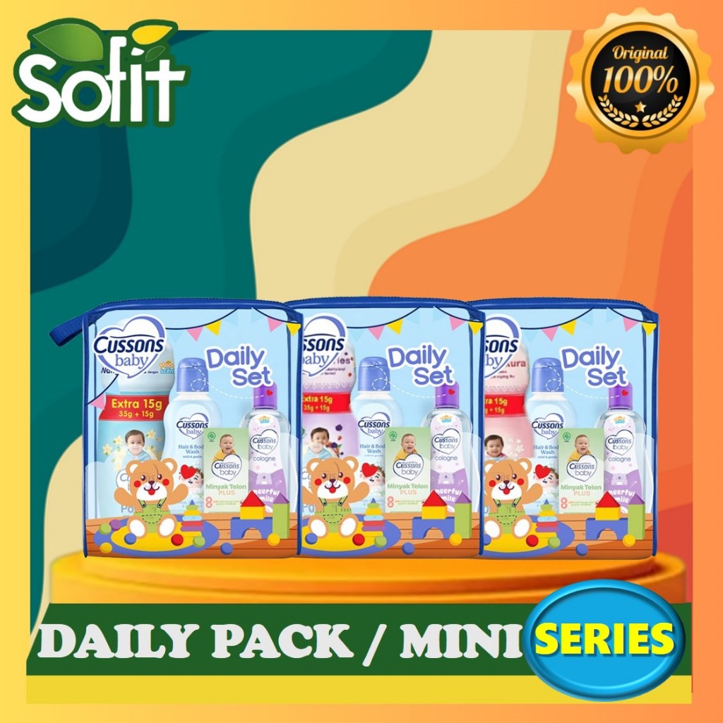 Jual Cussons DAILY Essential Pack 4in1 - Mini Bag - Gift Pack Set ...