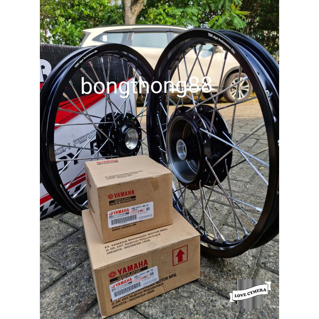 Jual Sepaket Velg TDR RX king Rxz ring 17 140 160 185 215 sepaket set ...