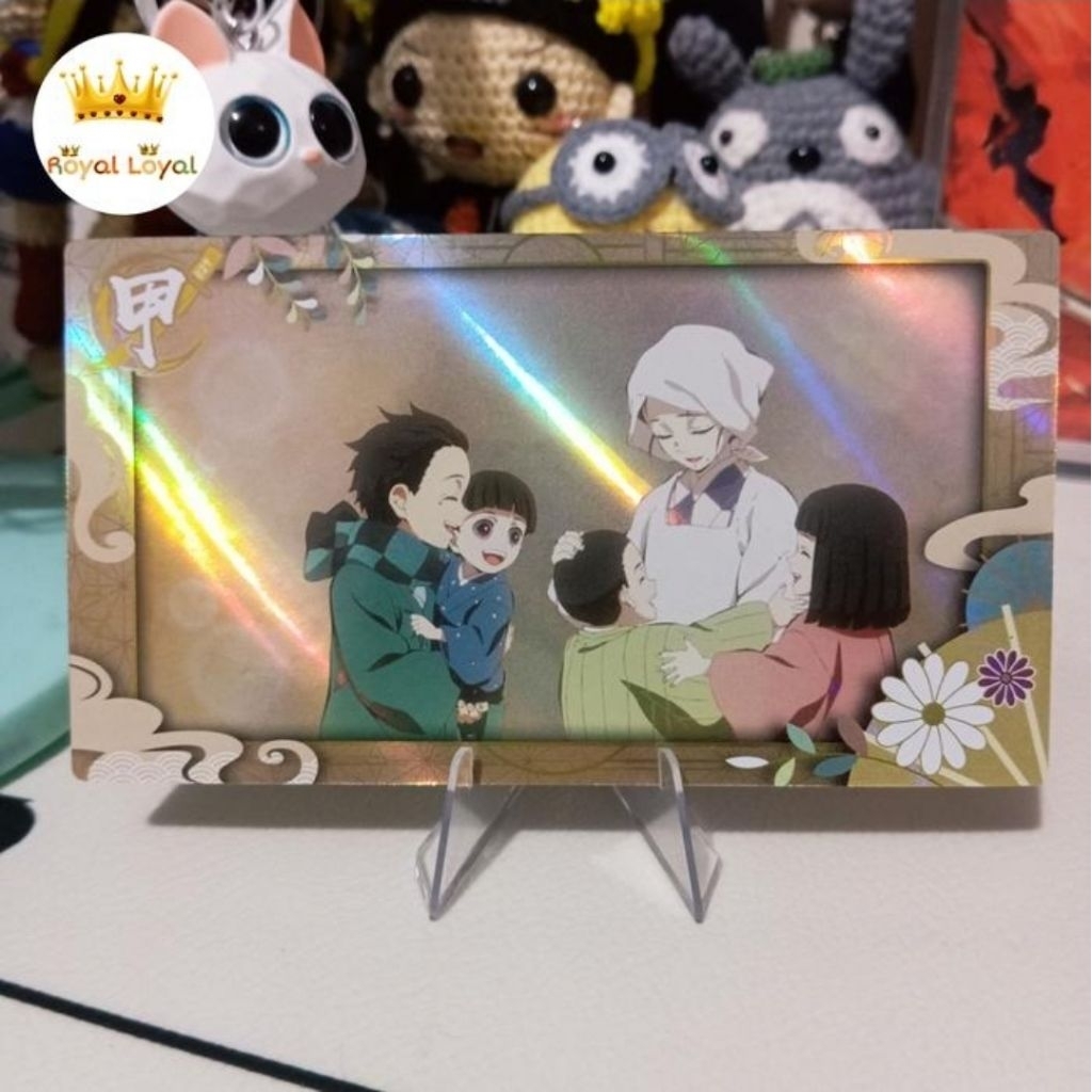 Jual Kie, Tanjiro, Hanako, Shigeru & Takeo Kamado Kartu Demon Slayer ...