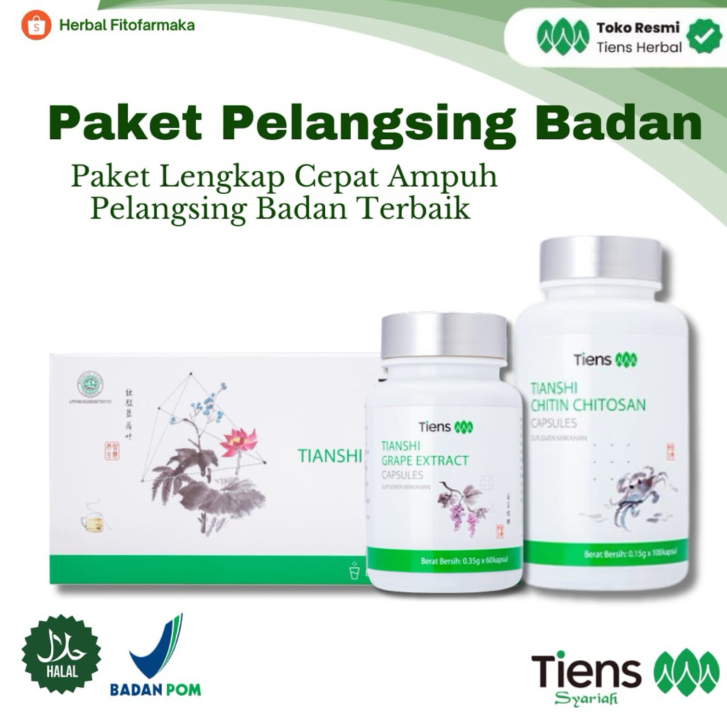 Jual PELANGSING BADAN TIENS AMPUH HERBAL PELANGSING BADAN ORIGINAL ...