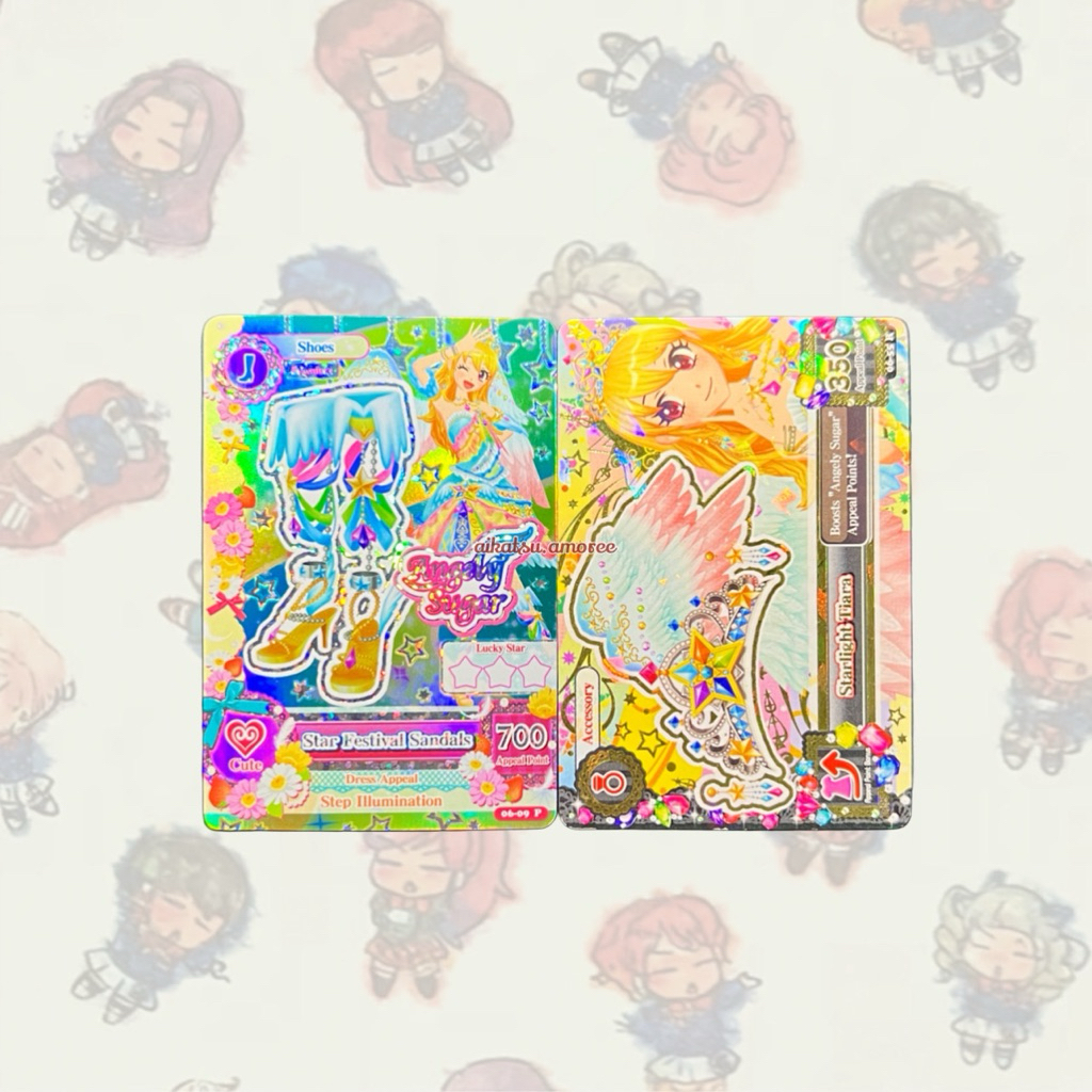 Jual Aikatsu Premium Angely Sugar Star Festival Sandals + Starlight ...
