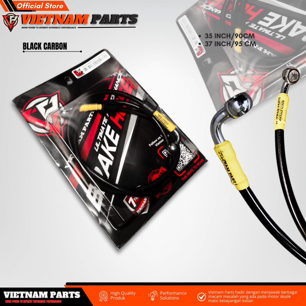 Jual SELANG REM VIETNAM PARTS SELANG REM NON ABS SELANG REM CARBON 35 ...