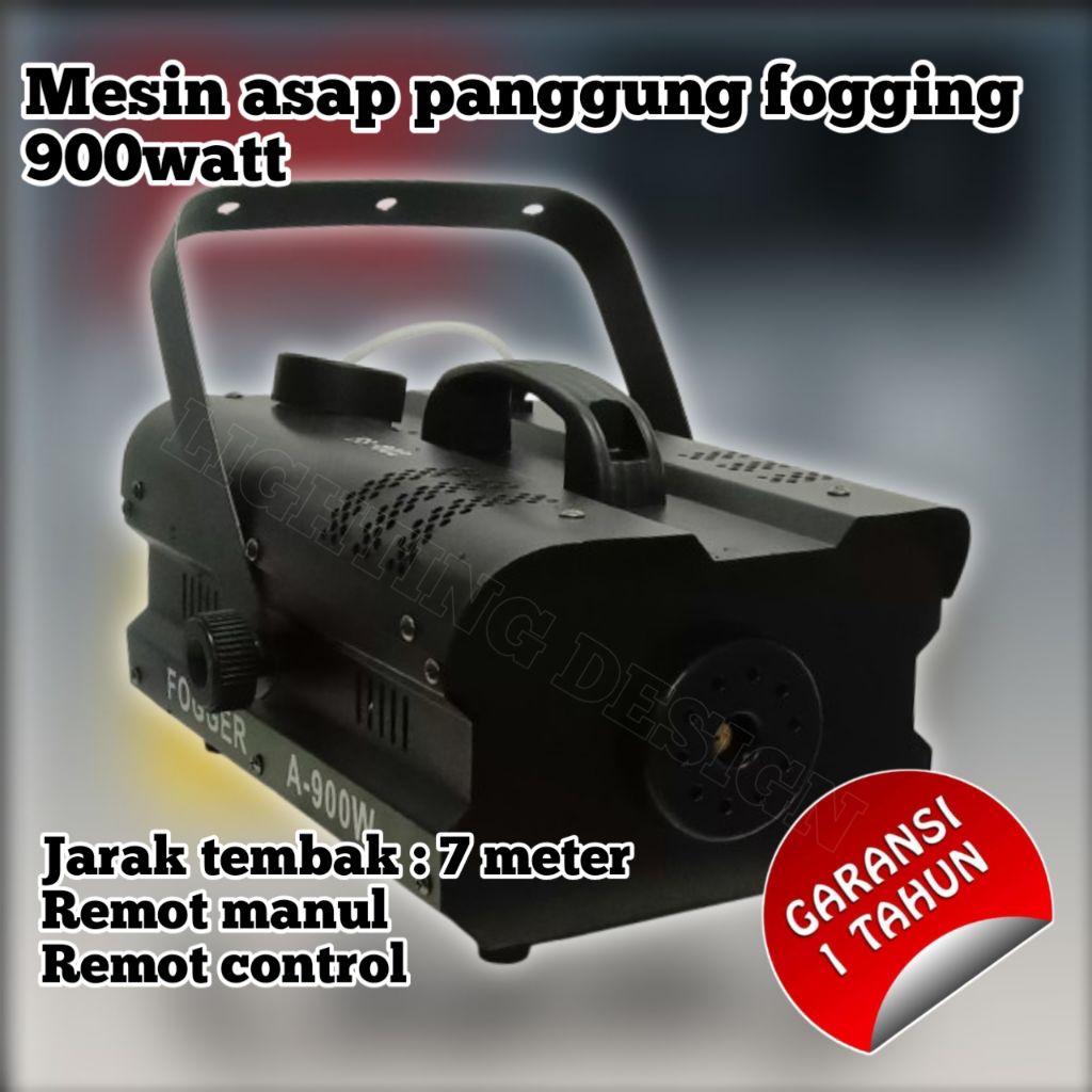 Jual Mesin asap fogging 900watt asap effect lampu panggung | Shopee ...