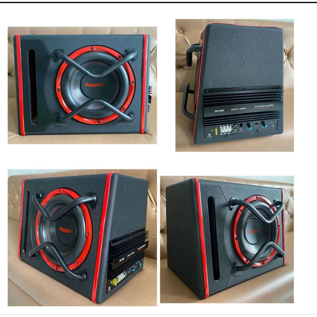 Jual Basstube Aktif 10 Inch Bazooka Black Slot - Subwoofer Mobil Super ...