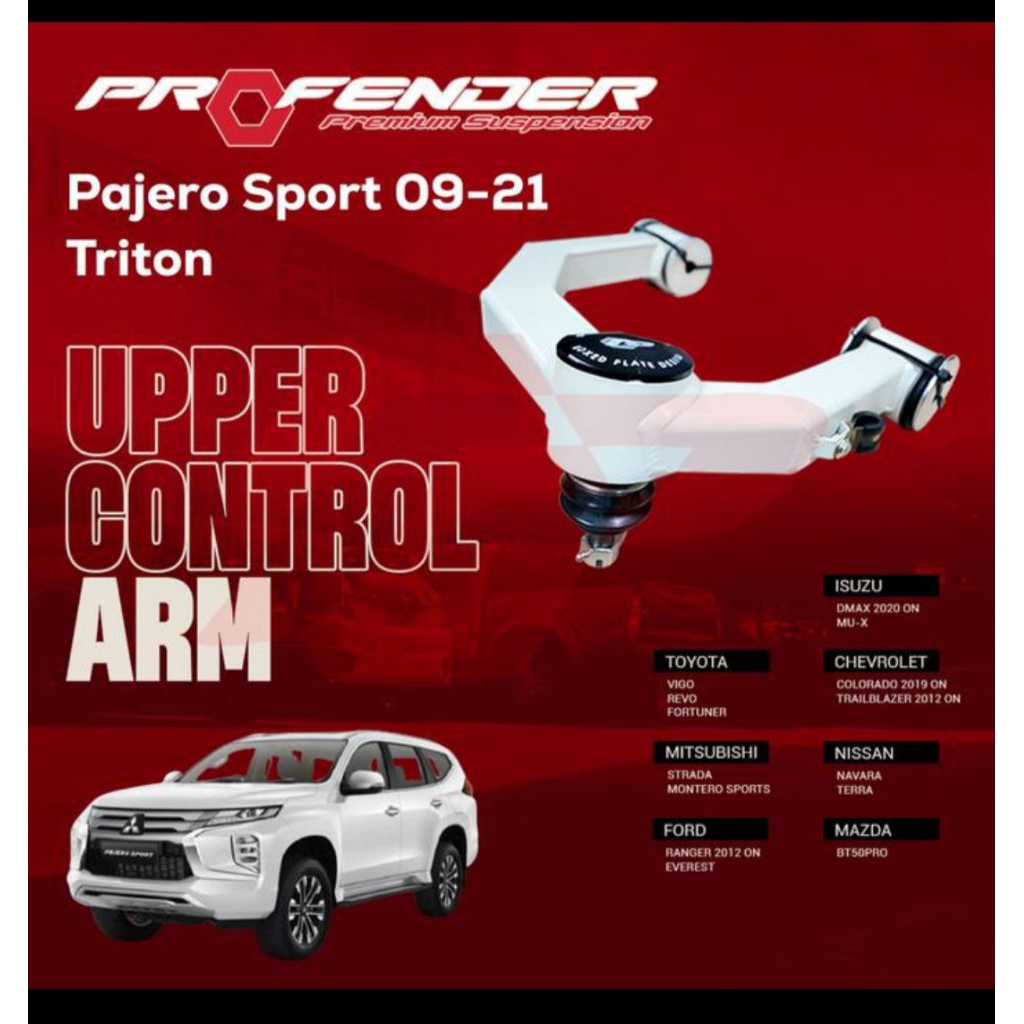 Jual UPPER CONTROL ARM LOWERED PROFENDER PAJERO SPORT ALL NEW ALL DAKAR EXCEED ANPS ORIGINAL ...