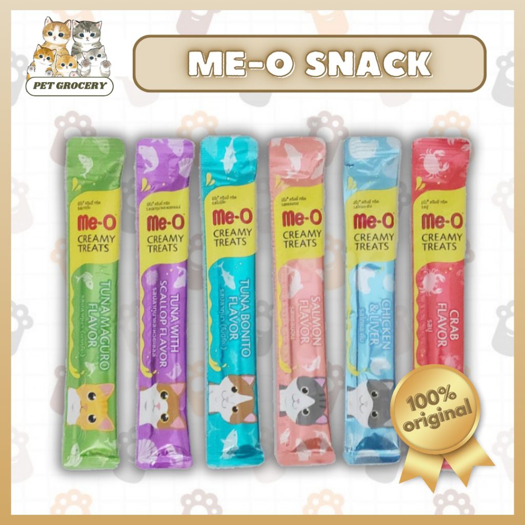 Jual Meo Creamy Treats / Snack Kucing Meo / Creamy Treats Kucing ...