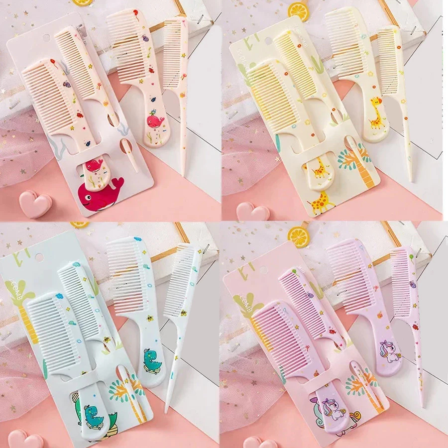 Jual Sisir Karakter Lucu / Sisir Anak Set Isi 2pcs Karakter Kartun Lucu ...