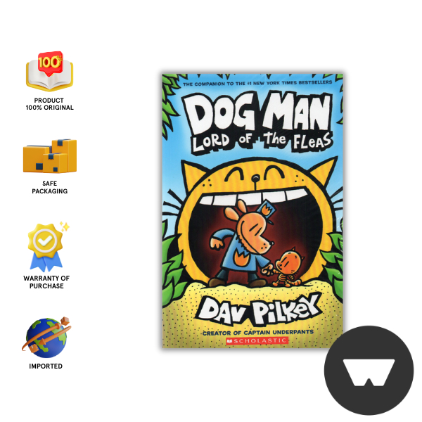 Jual Scholastic - Dog Man #5: Lord Of The Fleas (Sc) | Shopee Indonesia