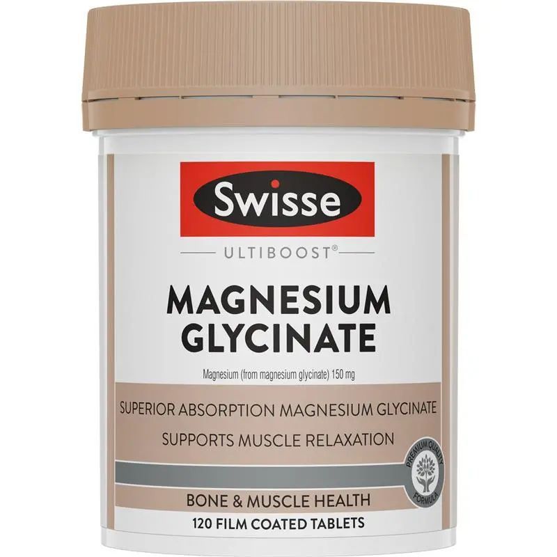 Jual Swisse Magnesium Glycinate 120 Tablets 60 Tablet - Vitamin untuk ...