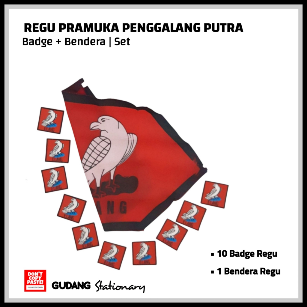 Jual Badge + Bendera Regu Pramuka Penggalang Putra [set] | Shopee Indonesia