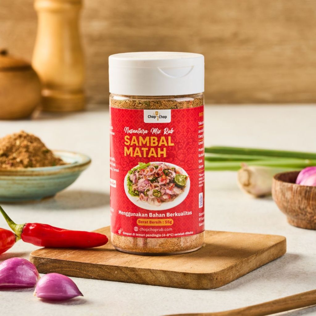 Jual CHOP CHOP Nusantara Mix Rub Sambal Matah 55gr | Shopee Indonesia