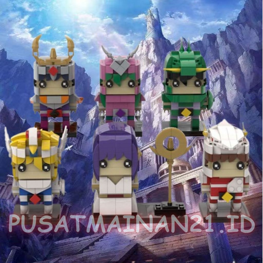 Jual Saint Seiya Bricks Mainan Balok Susun Blocks Mini Bricks Karakter ...