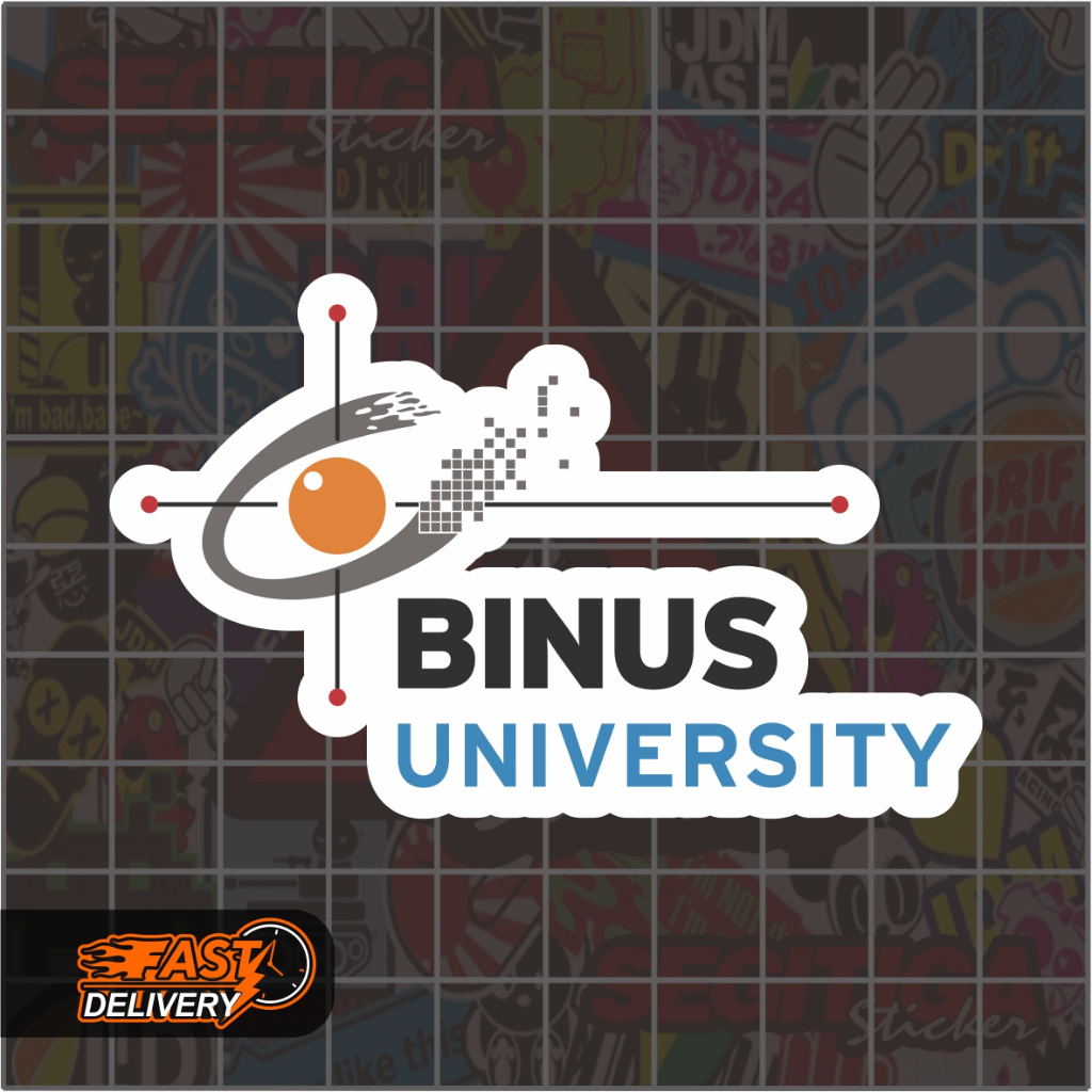 Jual Sticker Binus University Ukuran 8 x 5 Cm | Shopee Indonesia
