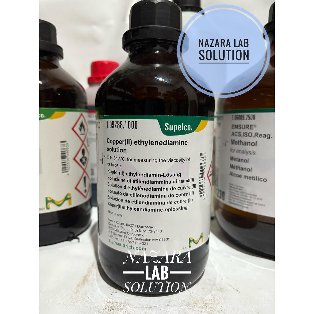 Jual COPPER II ETHYLENEDIAMINE SOLUTION Cu(en)₂(OH)₂ MERCK 109288 1L ...
