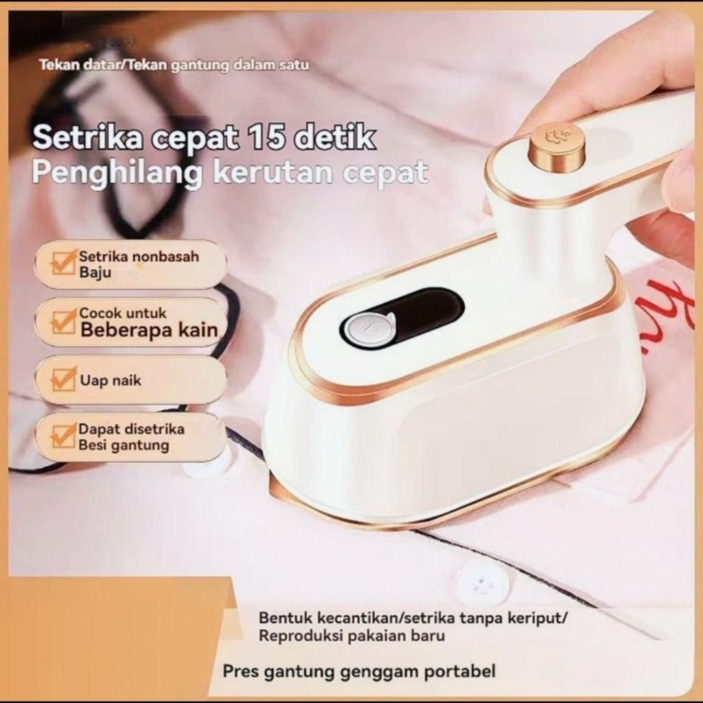 Jual SETRIKA LOW watt 2in1 Setrika Uap Foldable Setrika Traveling ...
