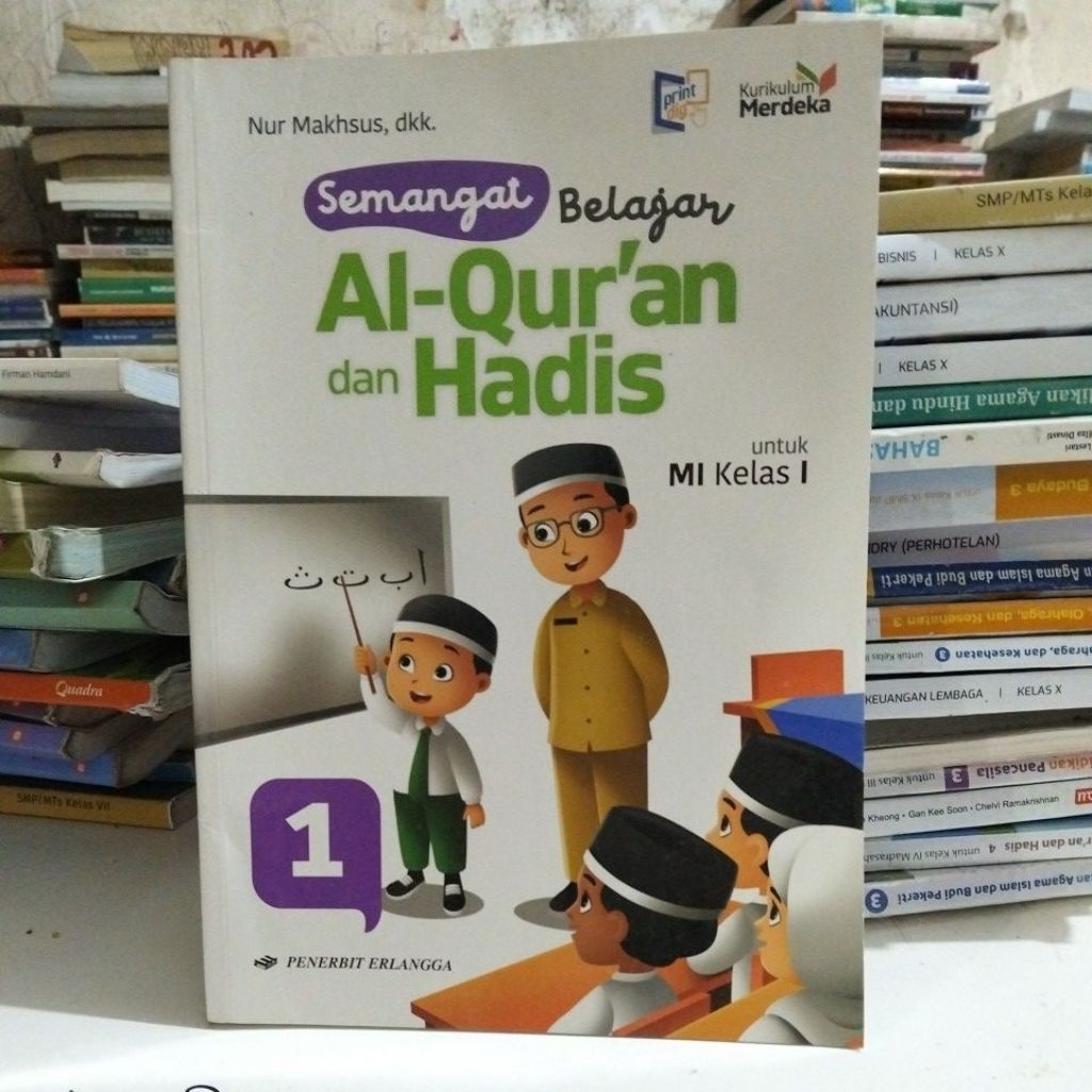 Jual buku Al-Qur'an dan Hadist untuk MI kelas 1 penerbit Erlangga | Shopee Indonesia
