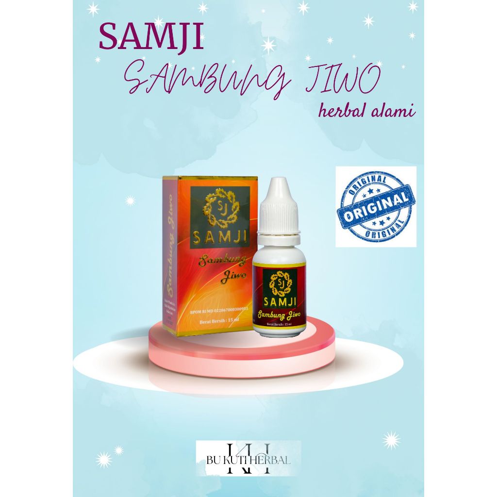 Jual JAMU TETES SAMJI SAMBUNG JIWO HERBAL ALAMI BERKHASIAT ORIGINAL ...