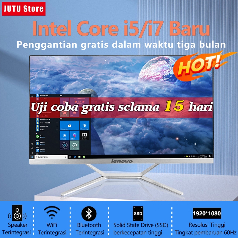 Jual Komputer All In One PC Intel Core i5/i7 RAM 8G16G SSD 256G512GB1TB ...