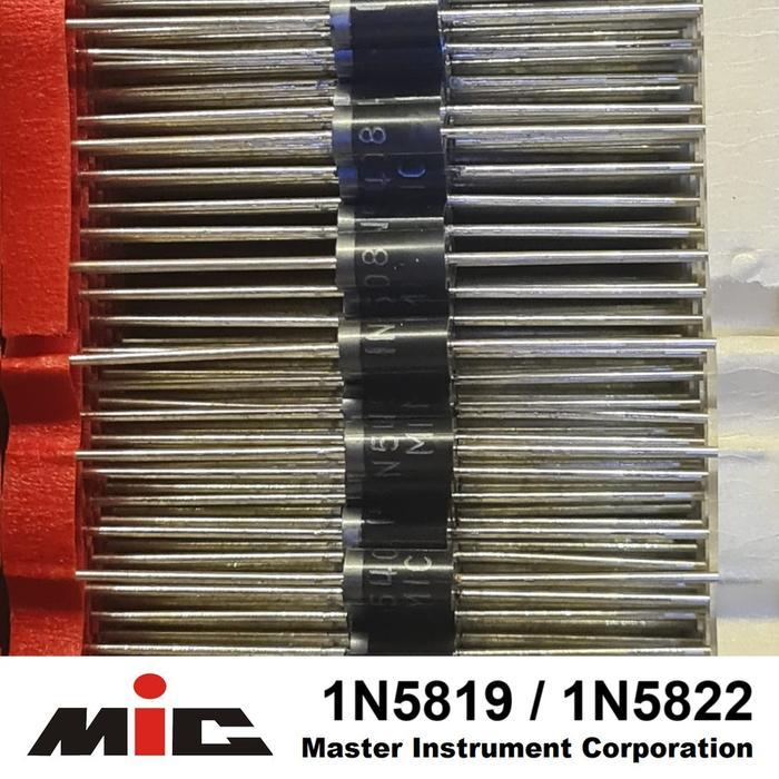 Jual 1N5819 1N5822 Schottky Barrier Rectifier Diode Dioda Penyearah ...