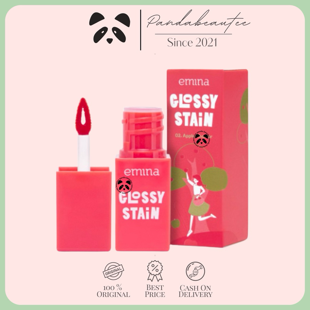 Jual PANDABEAUTEE - Emina Glossy Stain x Muzik Tiger 3 g - Melty Gel ...