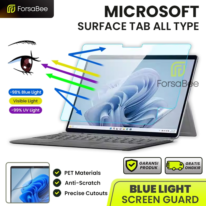 Jual FORSABEE - Anti Gores Radiasi untuk Microsoft Surface Go 1 2 3 4 ...