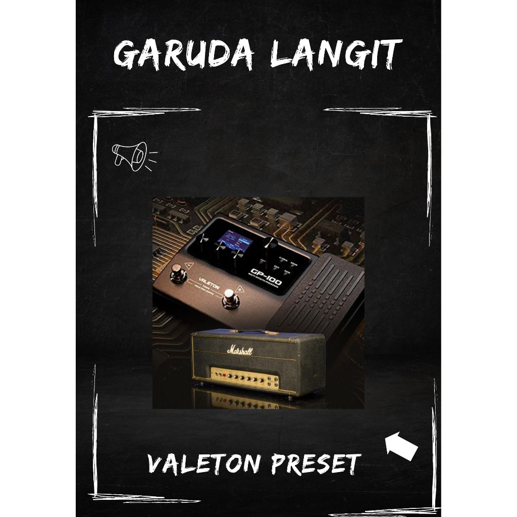 Jual Hismael Presets Pack Marshall Plexi JPM50 For Valeton GP100 ...