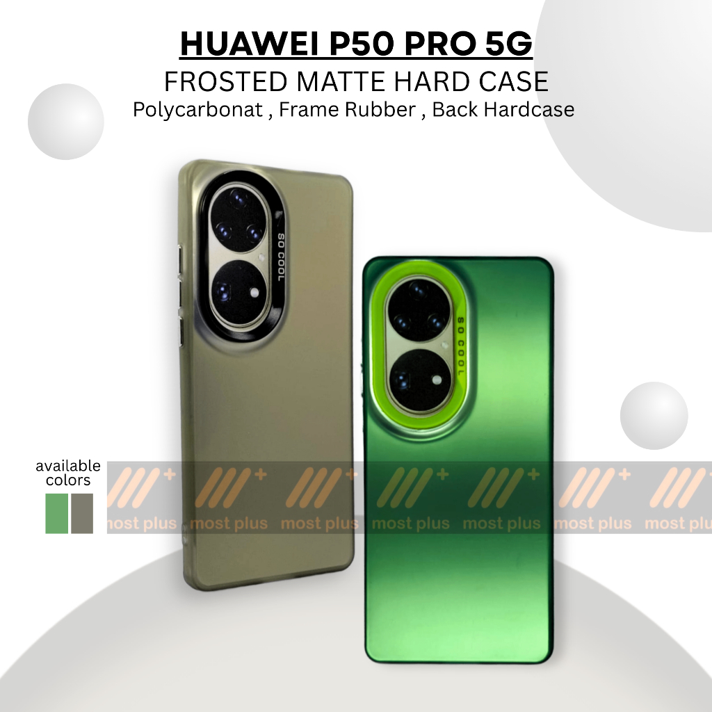 Jual CASING HUAWEI P50 PRO 5G FROSTED MATTE HARDCASE COVER P 50 PRO 5G ...