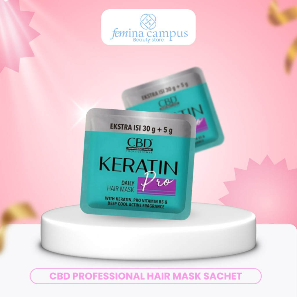 Jual CBD - Professional Keratin Pro Hair Mask Sachet | Shopee Indonesia