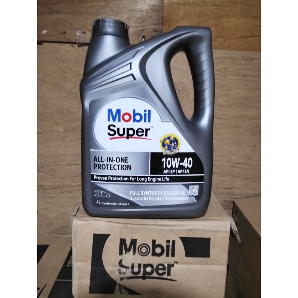 Jual OLI MOBIL SUPER 10W-40 FULL SYNTHETIC ALL IN ONE PROTECTION 4 ...