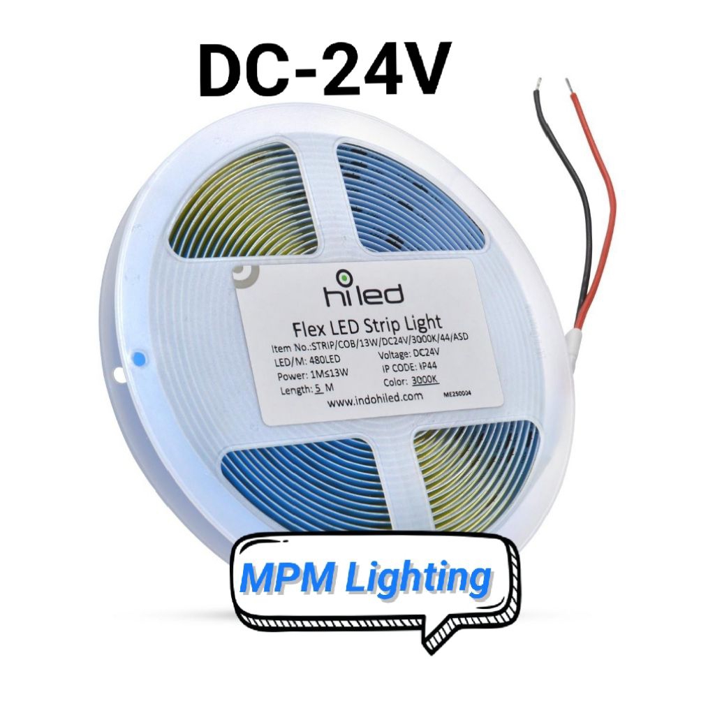 Jual HILED LED Strip COB 24V 480LED 13W Outdoor/ Strip Light HILED COB ...