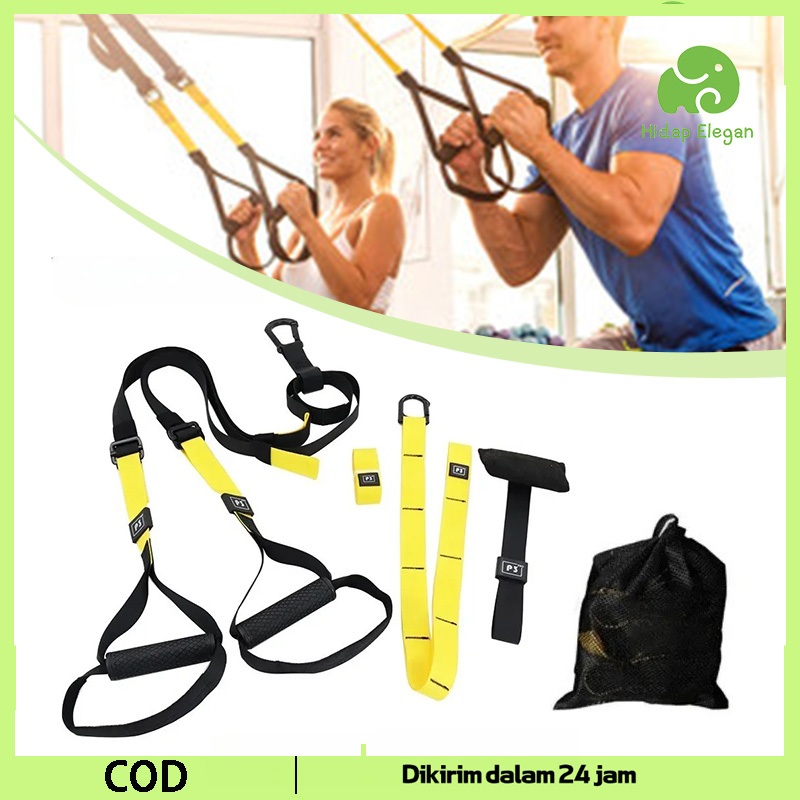 Jual TRX Suspension Trainer P3 Pro Yoga Suspension Trainer TRX Pro 3 – Portable Tali Latihan ...