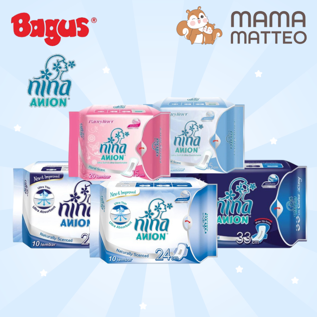 Jual NINA ANION Pembalut Pantyliner Natural Floral Scent / Pembalut ...
