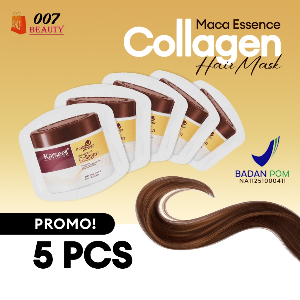 Jual ( PROMO 5 PCS ) Karseell Hair Mask Collagen Moisturizing Sachet ...