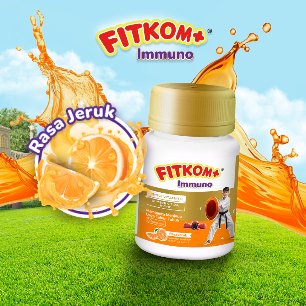 Jual Paket Anak Sehat & Tumbuh Tinggi (Fitkom+ Immuno 1 Botol & Fitkom ...