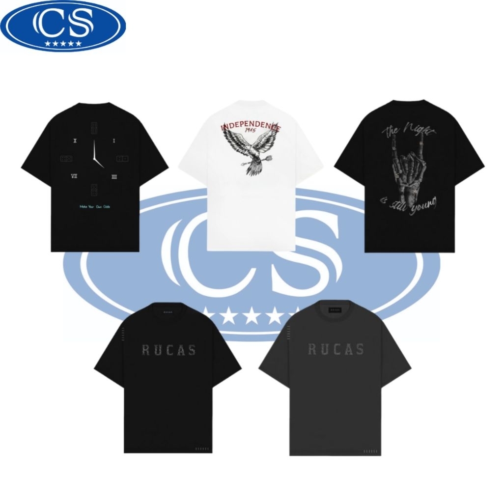 Jual {ORIGINAL} T-shirt Rucas Independence White 1945 | Make Your Own ...