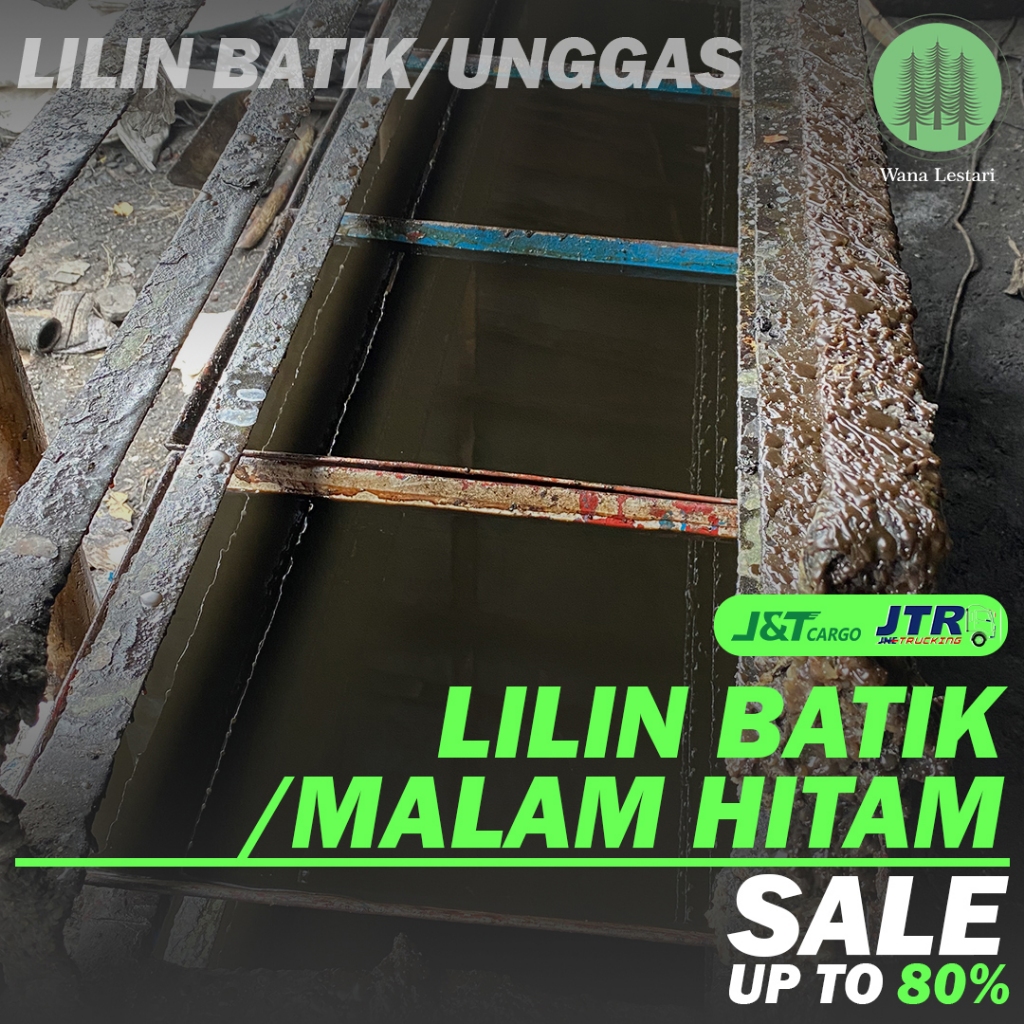 Jual Lilin malam hitam batik dan cabut bulu unggas murah - 1 kg | Shopee Indonesia