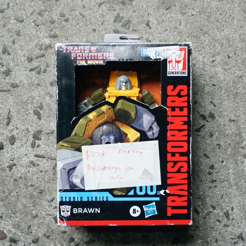 Jual Transformers Studio Series BRAWN G1 Deluxe SS 86 #16 G1 ss86 ...