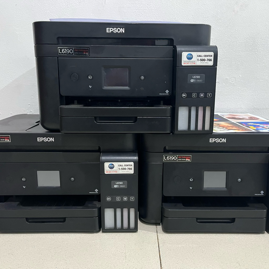 Jual Epson L6190 Multifungsi Duplax dan Wifi | Shopee Indonesia