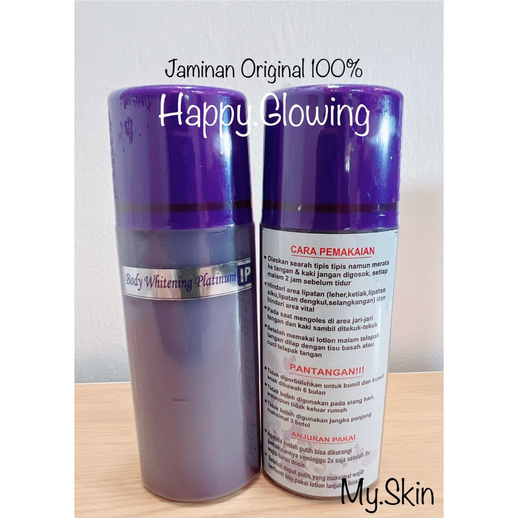 Jual Produk lama dihapus cekout disini) BODY WHITE PLATINUM | Shopee ...